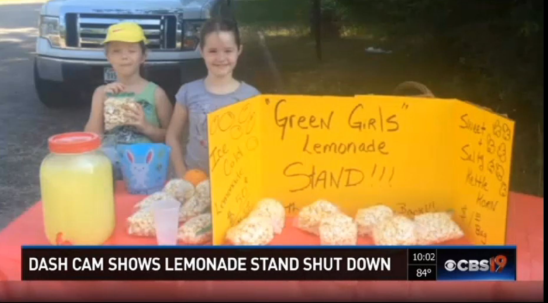 Texas girls upset after police shut down lemonade stand | wtsp.com
