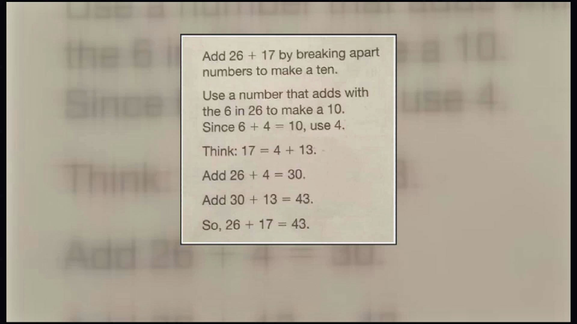 Helping kids with Common Core math | wtsp.com