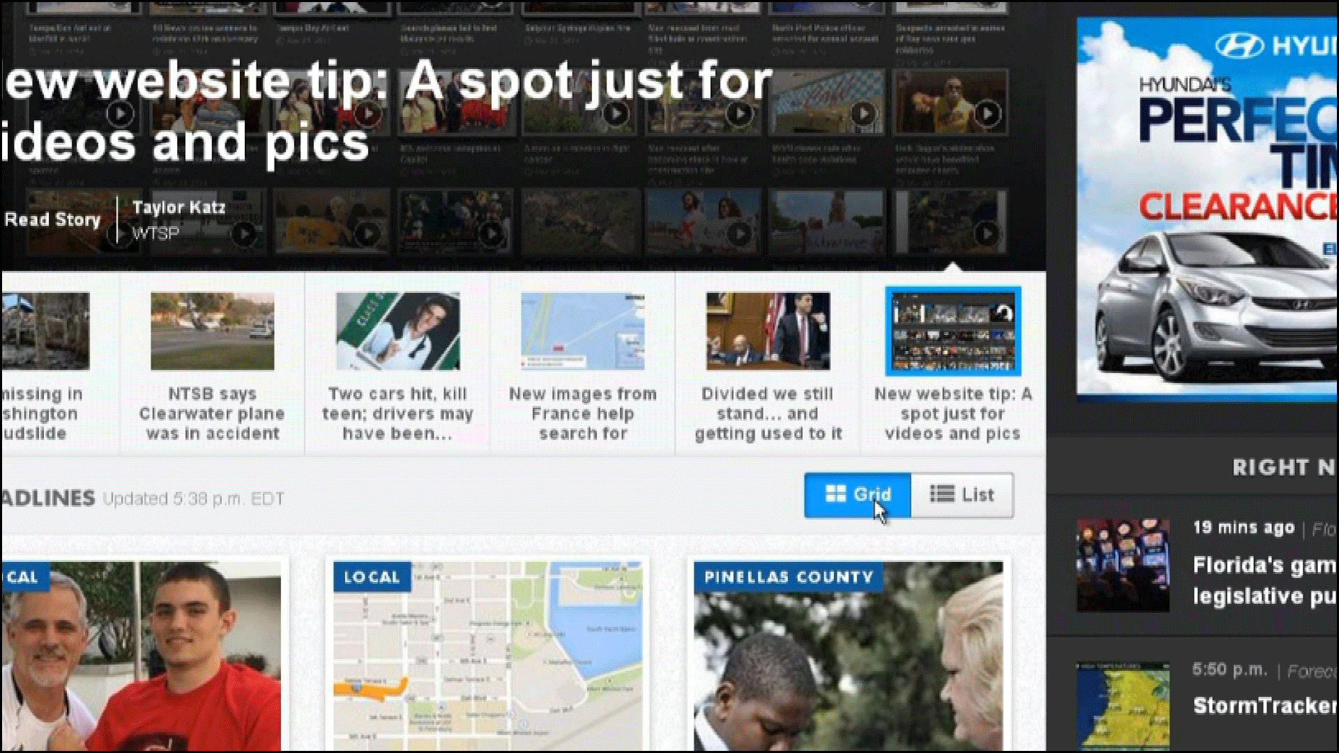 New website tip: 2 ways to view your news | wtsp.com
