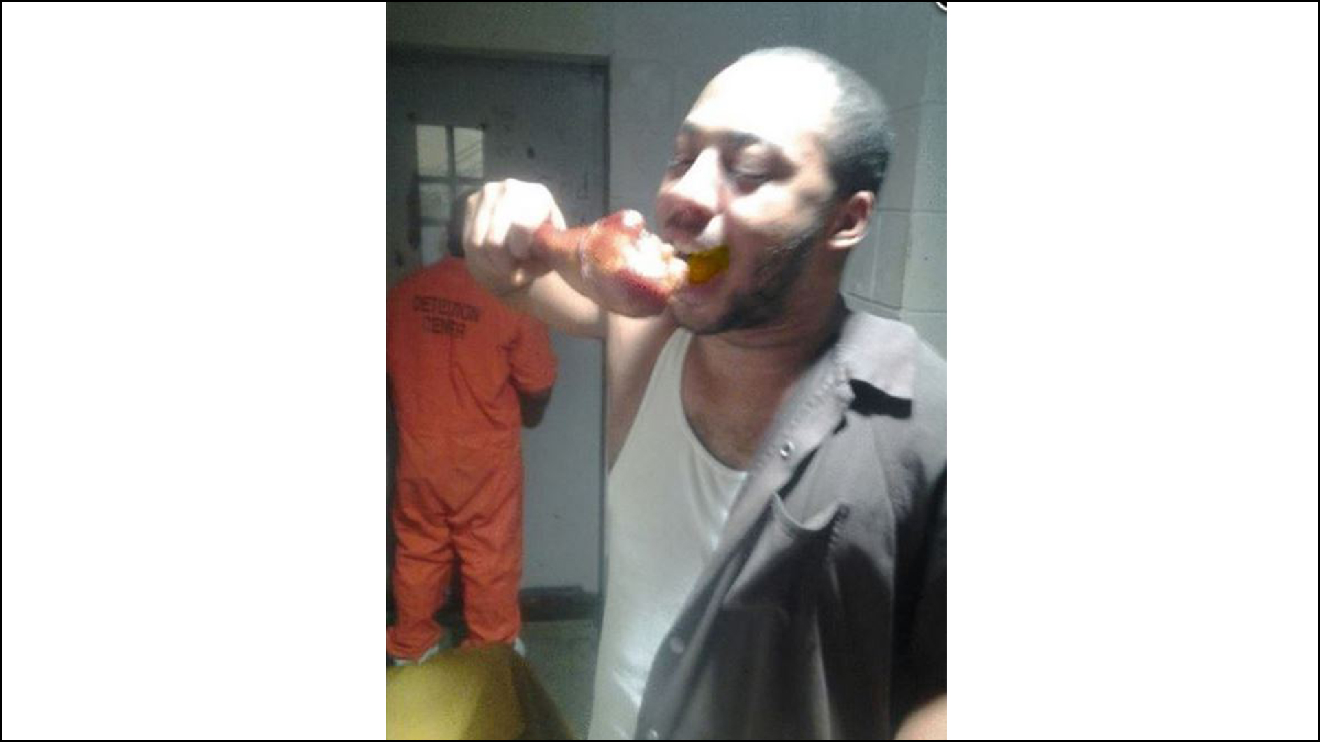Pic of inmate eating turkey leg spurs probe | wtsp.com