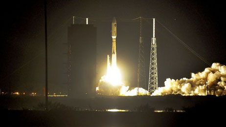 Atlas V blasts off from Cape with Navy satellite | wtsp.com