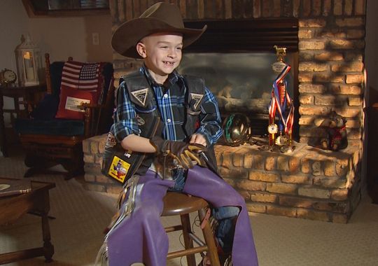 Texas 6-year-old becomes Mutton Bustin' champ | wtsp.com