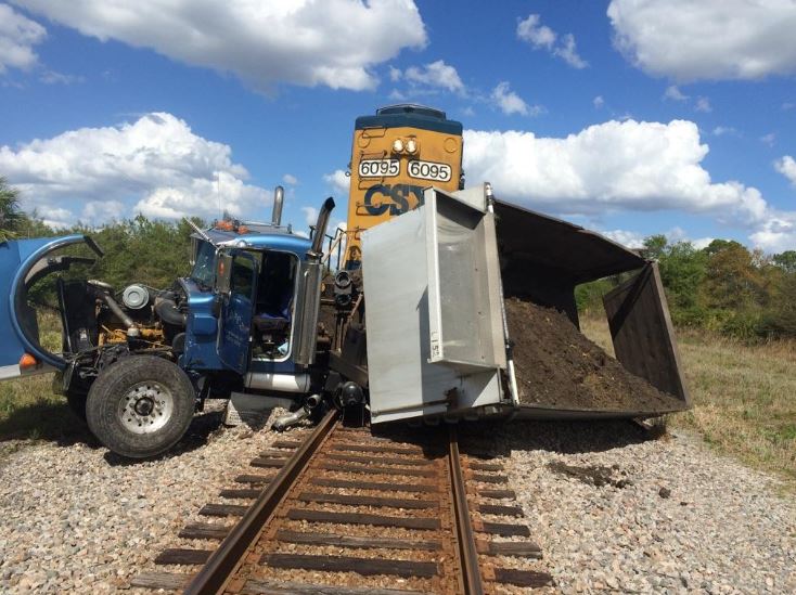 Train, dump truck collide in Hillsborough | wtsp.com