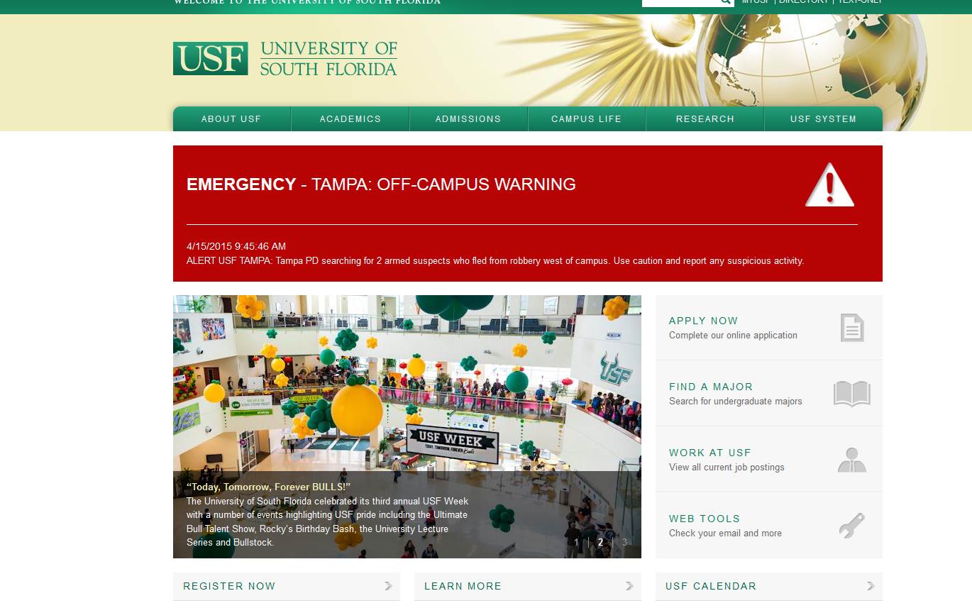 Search for armed robbery suspects near USF campus | wtsp.com