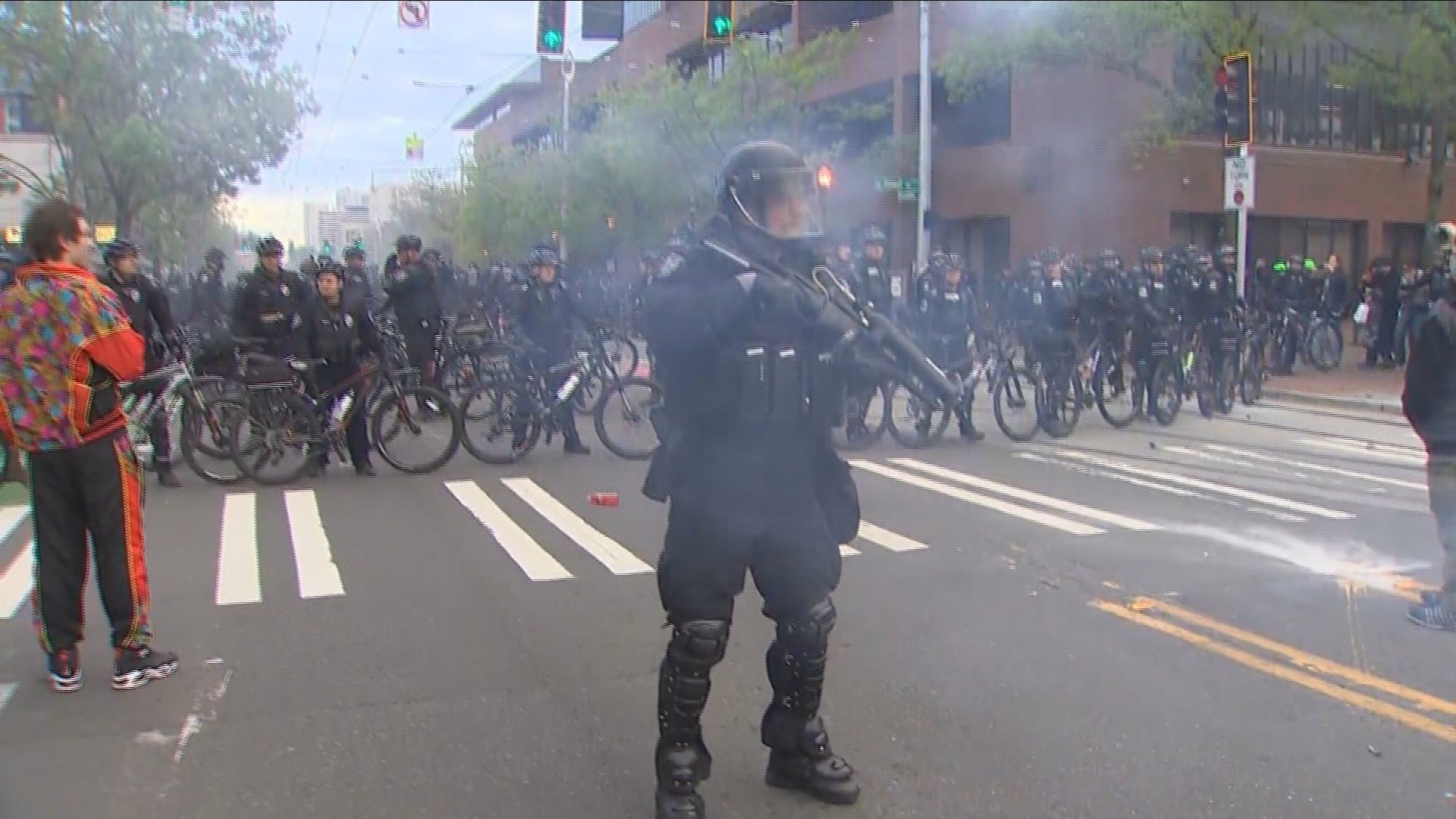 May Day protests turn violent in Seattle | wtsp.com