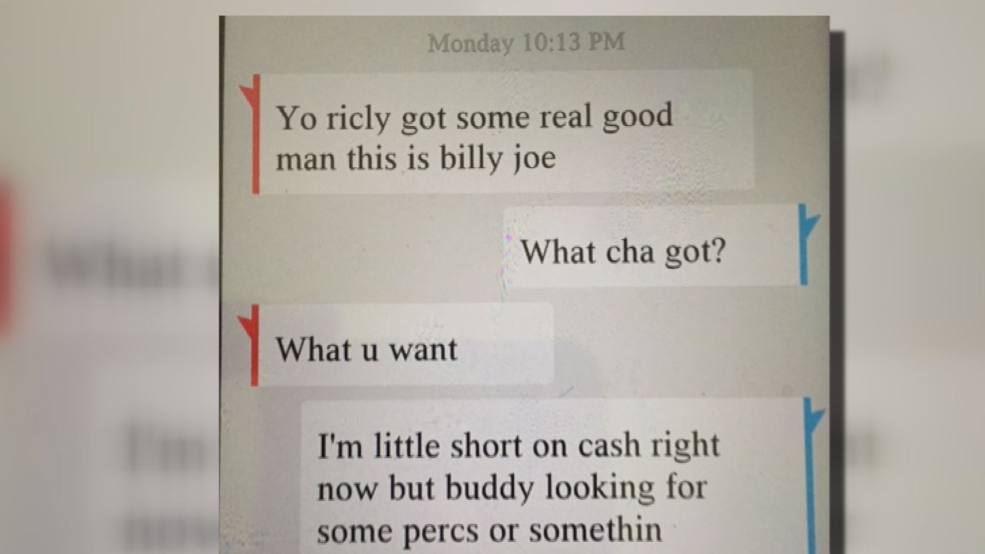 Wrong Number: Suspected drug dealer texts SBI agent | wtsp.com