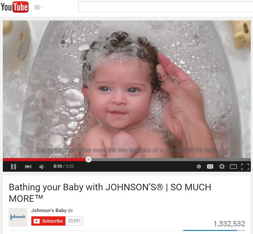 Meet the adorable new face of Johnson's Baby Wash | wtsp.com
