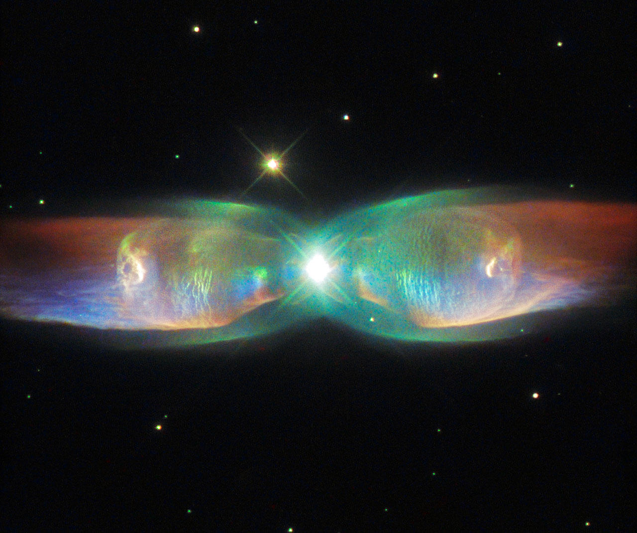 Galactic butterfly spotted in deep space | wtsp.com