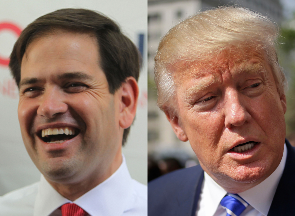 Rubio: Trump is 'insecure'; Trump: Rubio sweats a lot | wtsp.com