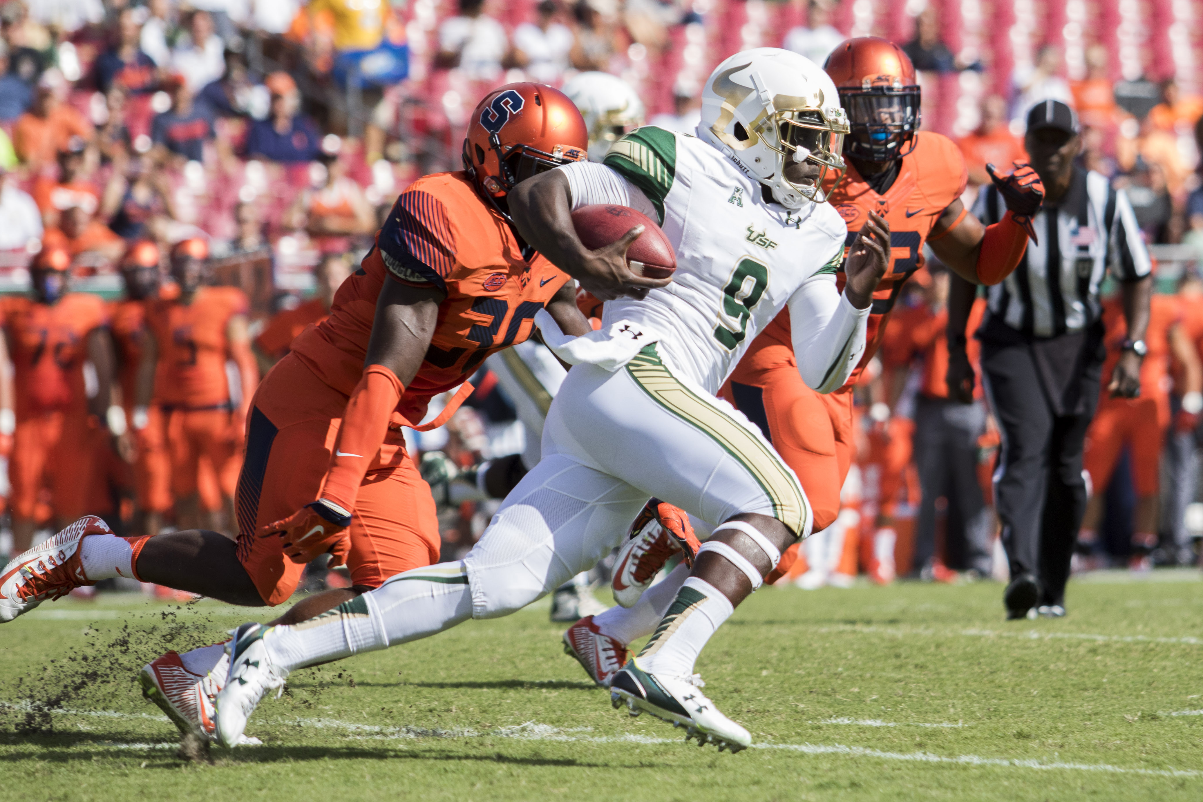 Mack, Flowers led South Florida past Syracuse 45-24 | wtsp.com