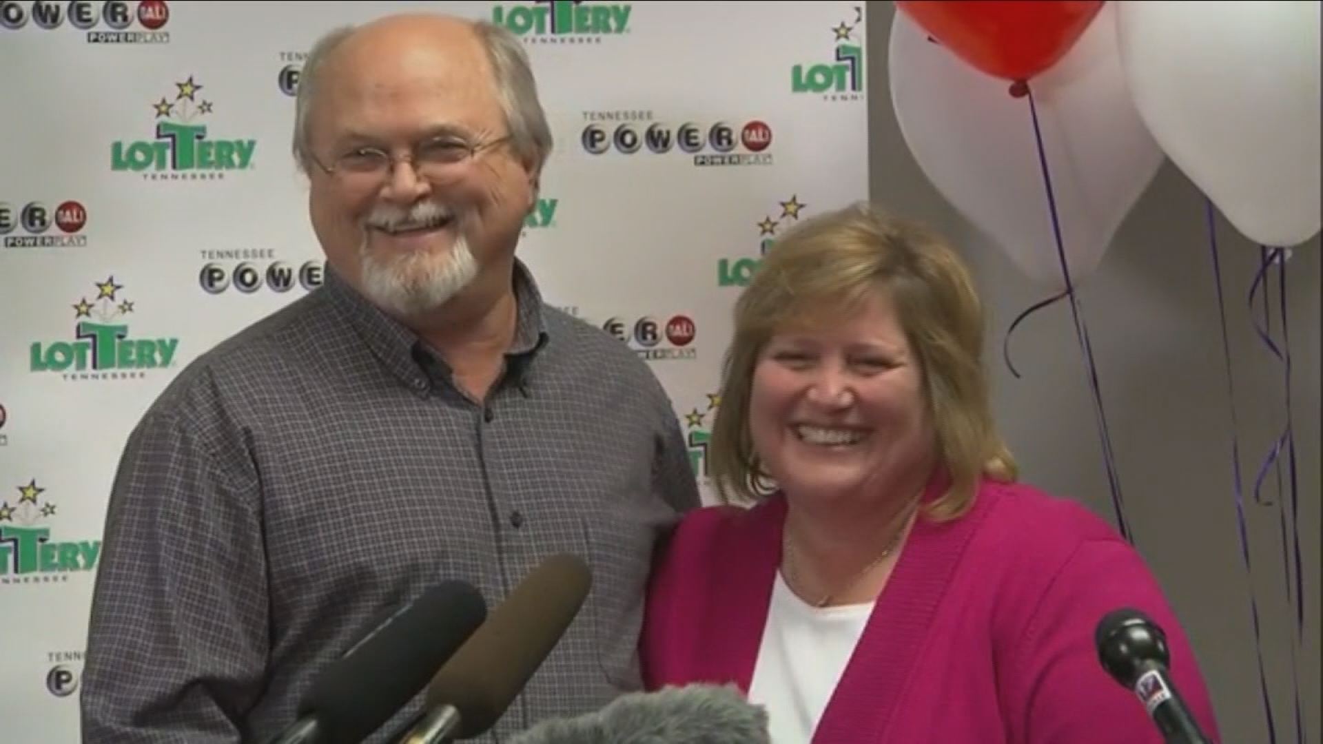 Lottery officials confirm Tenn. couple is jackpot winner | wtsp.com