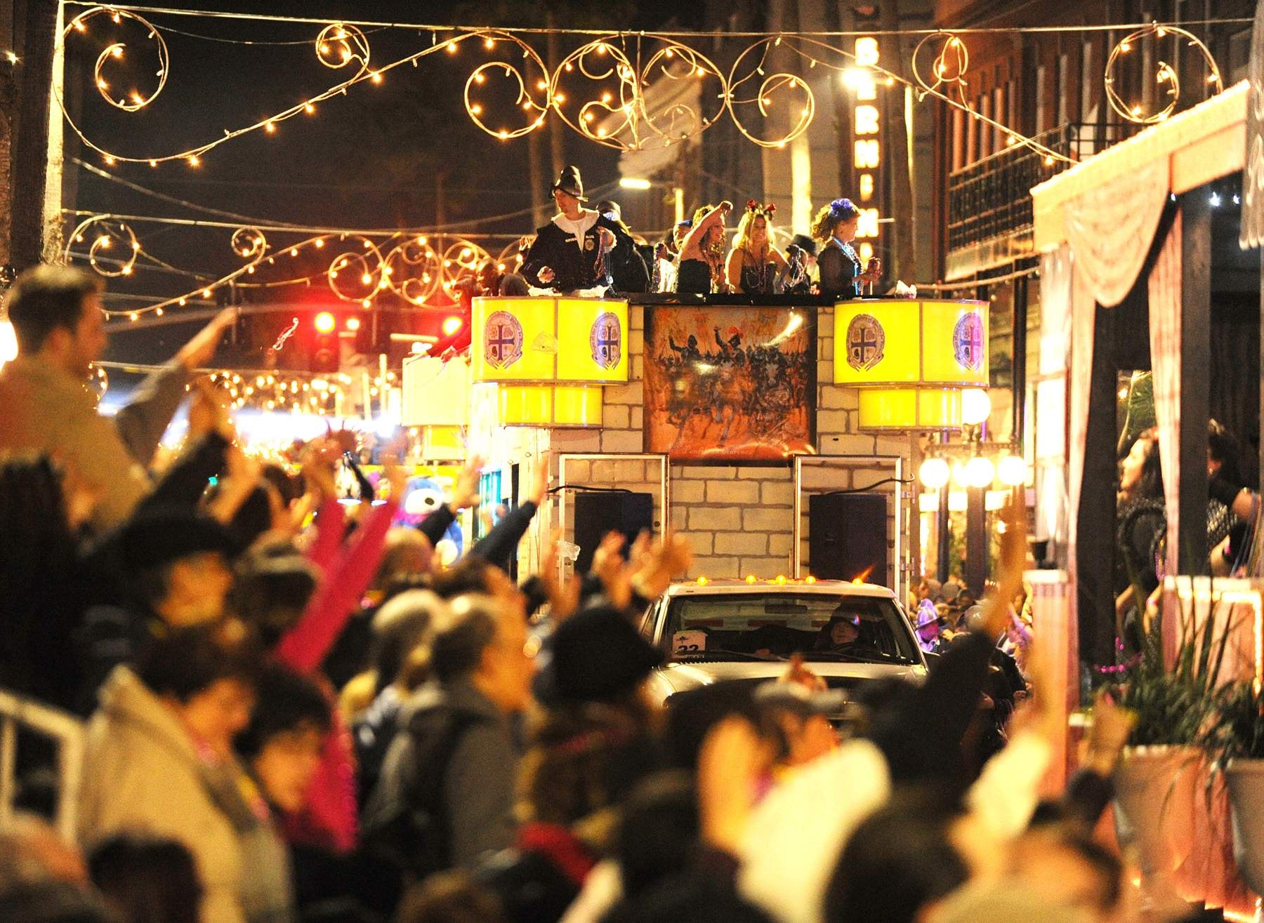 Krewe of Sant' Yago Illuminated Knight Parade | wtsp.com