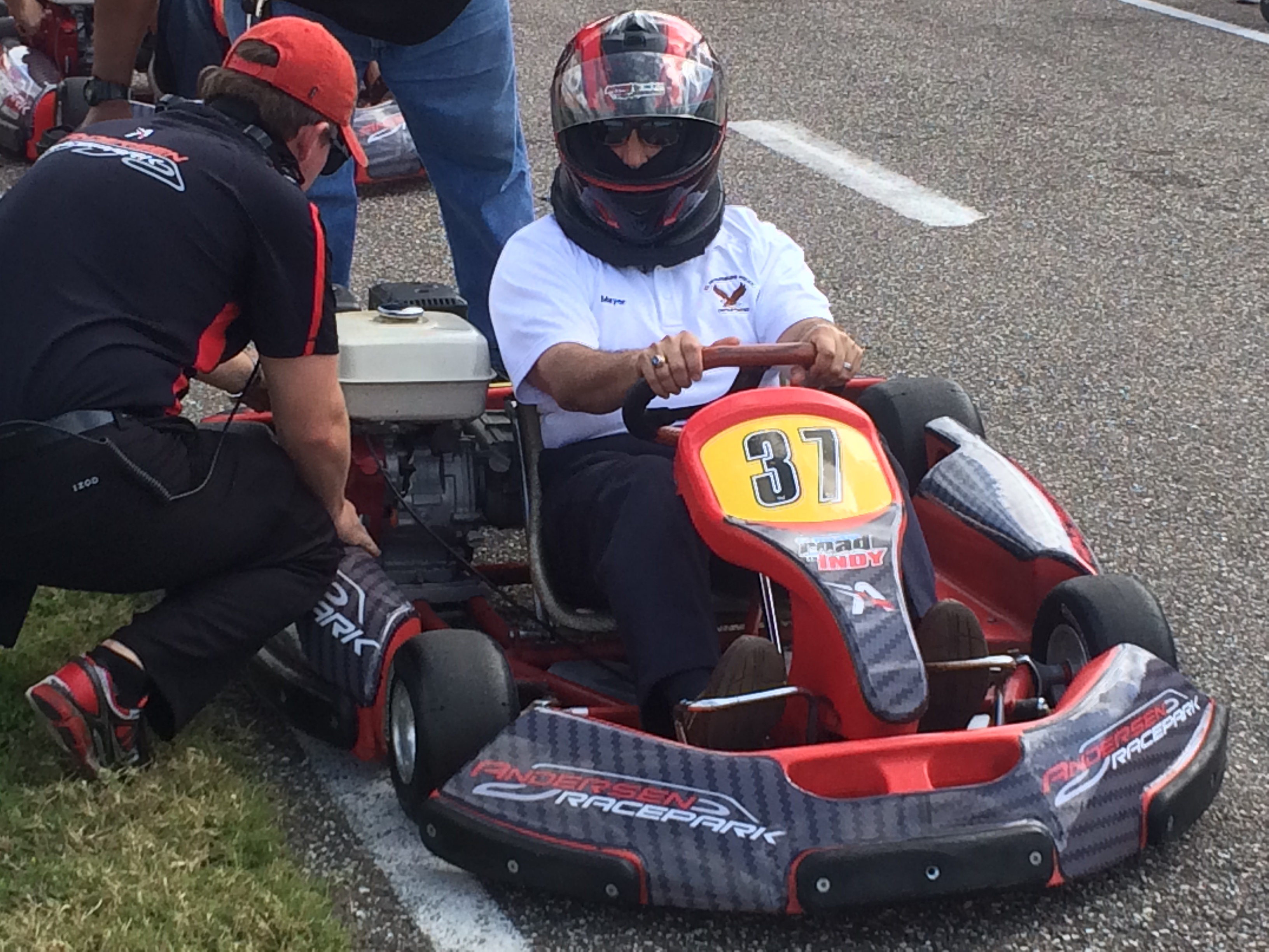 Media battle with pro drivers in Grand Prix Karting | wtsp.com
