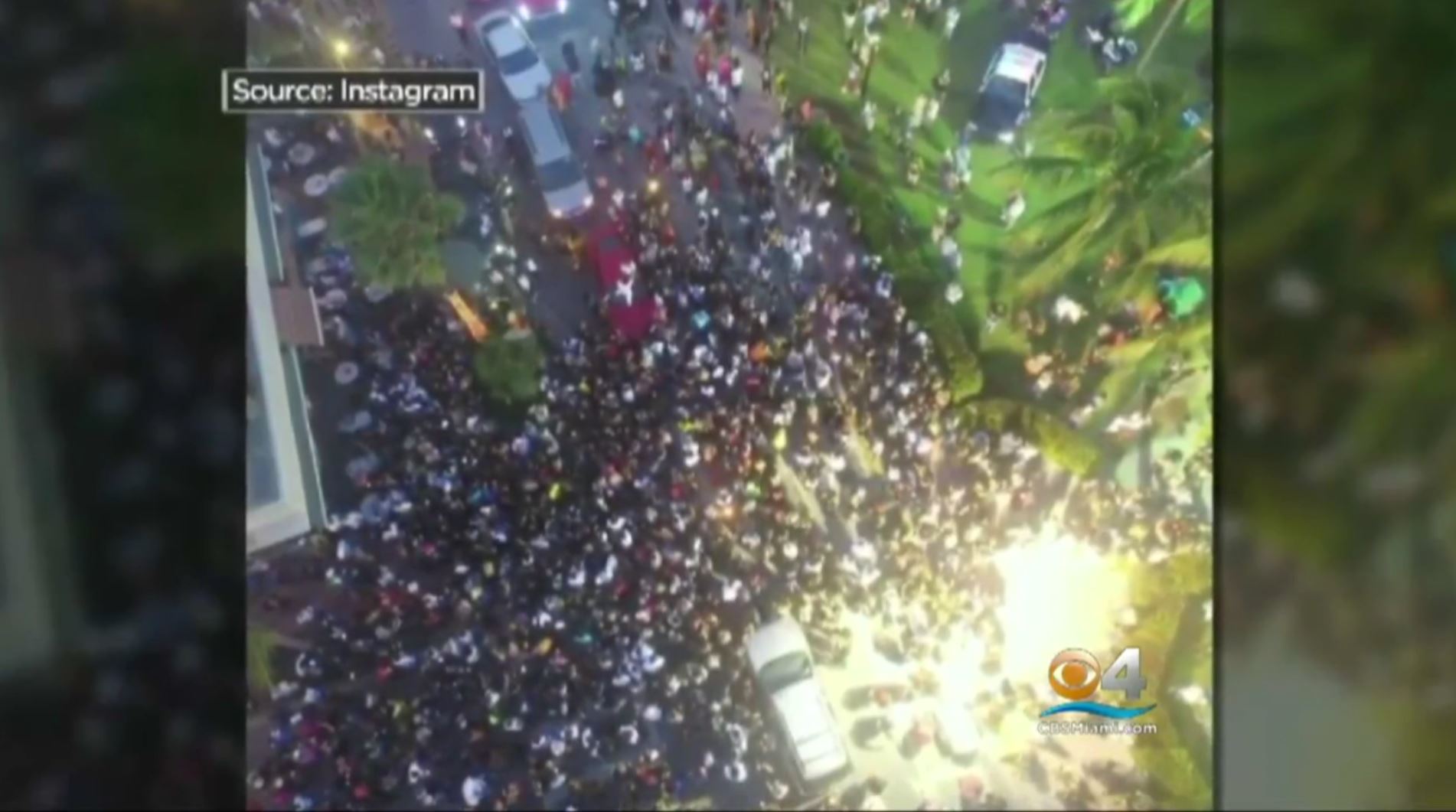 Rowdy spring break revelers shut down Miami Beach street | wtsp.com