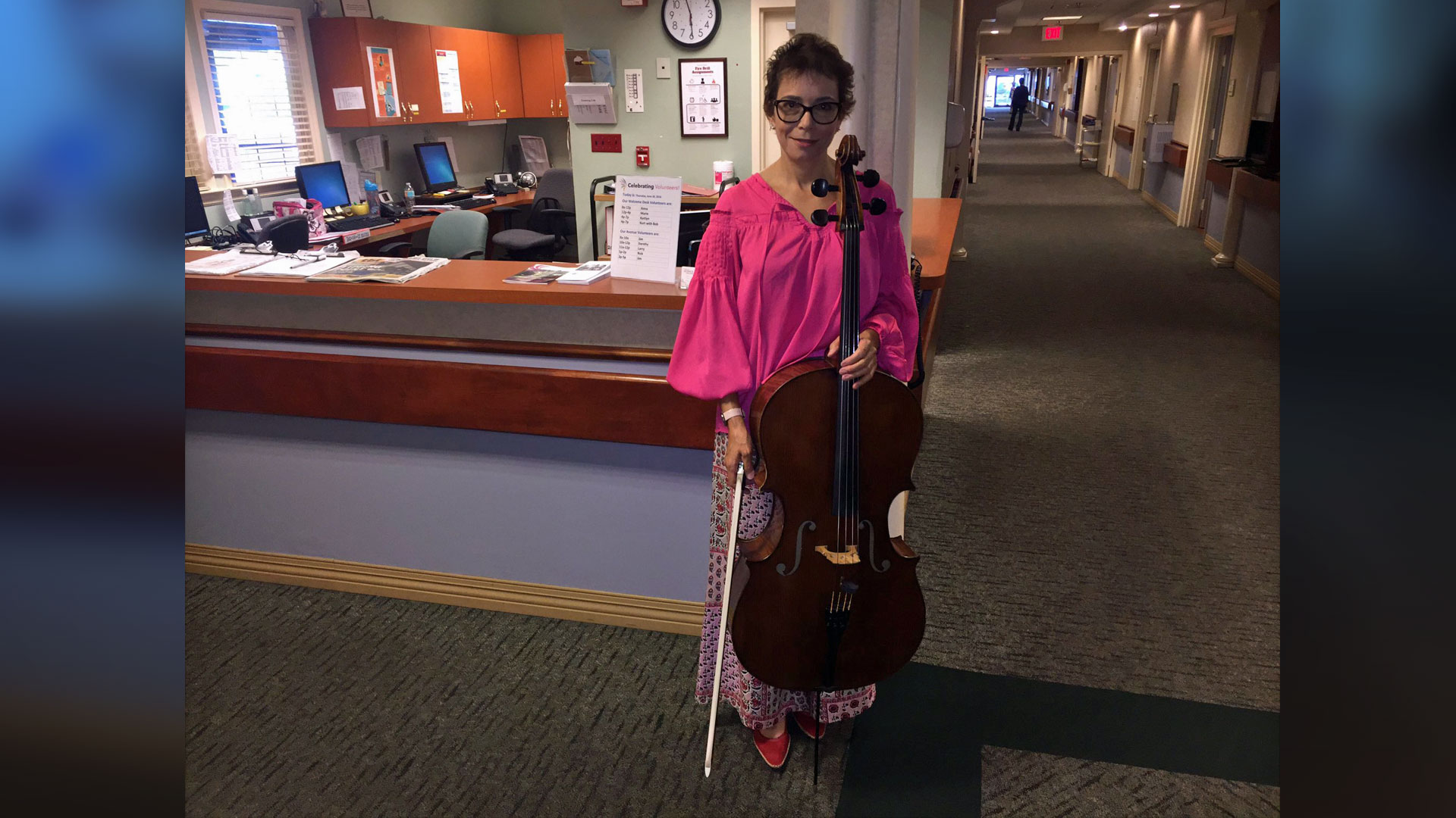 Former Marine plays cello to soothe Hospice ears | wtsp.com