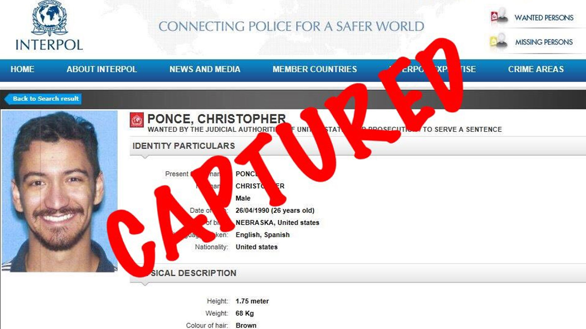 Wrong-way driver on the run for 4 years arrested in Spain | wtsp.com