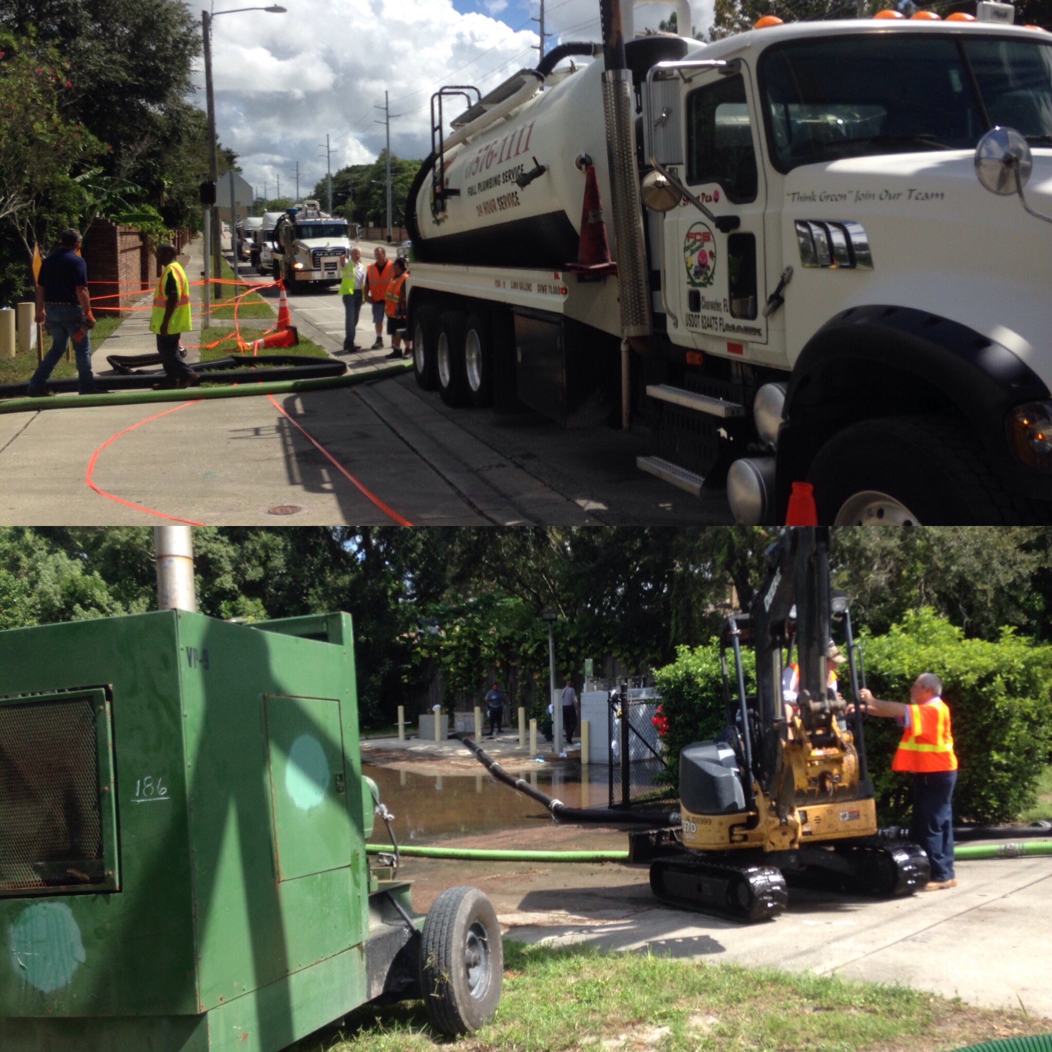 Sewer break limits water use in north PInellas | wtsp.com