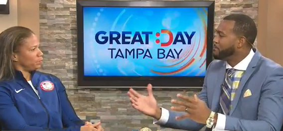 Paralympic Athlete April Holmes inspires in studio! | wtsp.com