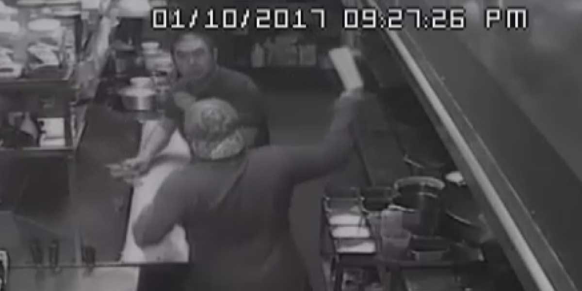 Winter Haven restaurant cleaver attack caught on camera | wtsp.com