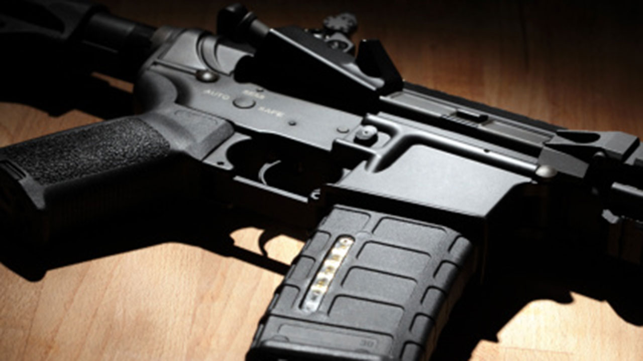 Man saws AR-15 in half to send message | 13wmaz.com